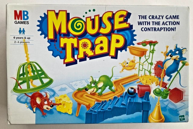 MB GAMES MOUSE Trap Board Game - actual game shown in photos - good ...