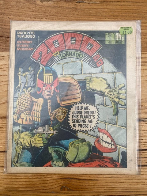 2000AD PROG 173 Judge Dredd Judge Child Tornado Comic 1 8 80 UK 1980 ...