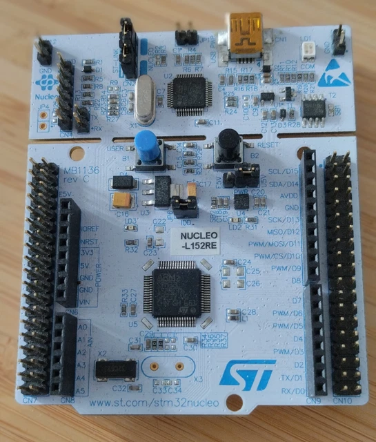 CARTE DE DÉVELOPPEMENT NUCLEO-L152RE STM32 L1 Compatible Arduino Uno ...