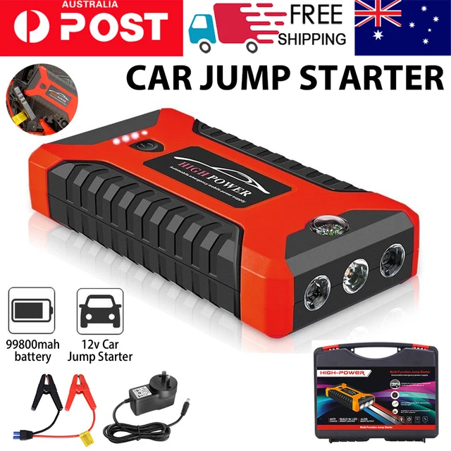 99800MAH 12V CAR Jump Starter Pack Booster Charger Battery Power Bank Portable $50.92 - PicClick AU