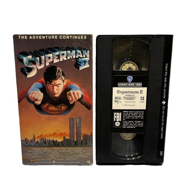 SUPERMAN 2 (VHS, 1990/1999) Christopher Reeve, Gene Hackman £8.20 ...
