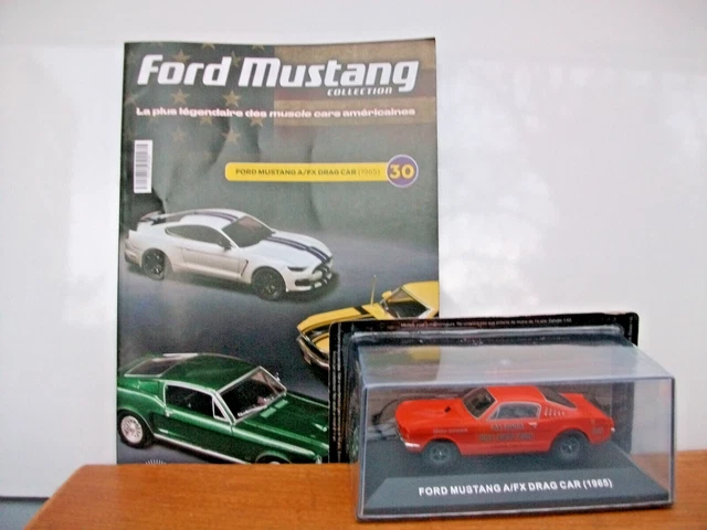 COLLECTION FORD MUSTANG N°30 Mustang A/FX Drag car (1965) avec le ...