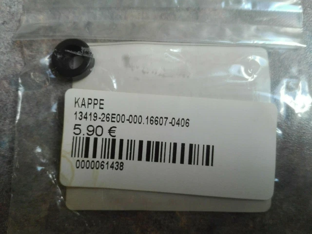 ORIGINAL SUZUKI KAPPE Art.-Nr.: 13419-26E00-000 für GSF 600 EUR 5,90 - PicClick DE
