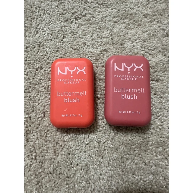 NYX PROFESSIONAL MAKEUP Buttermelt Blush Duo Set - Coral & Pink £9.15 ...