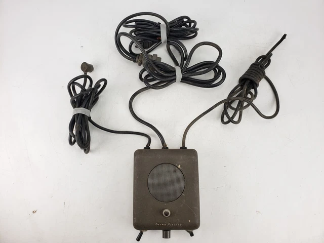 VINTAGE SOUND SCRIBER Speaker Telephone Control Box 7530A 1940s WWII AS ...