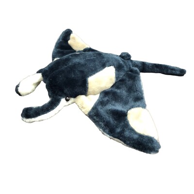 WILD REPUBLIC STINGRAY Manta Ray Plush Stuffed Animal Ocean Sea Life ...