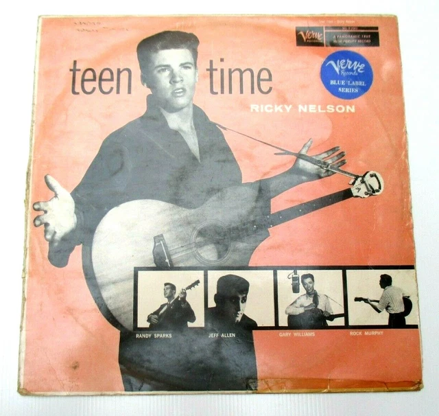 RICKY NELSON - Teen Time - 1957 Australian LP EUR 36,91 - PicClick FR
