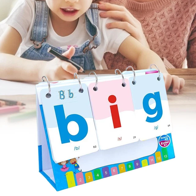SIGHT WORDS FLASH Cards Reading Letters Phonics Alphabet Flashcards 3 ...