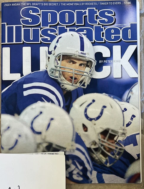 SPORTS ILLUSTRATED DEC. 3 2012 Magazine Andrew Luck Colts, Ziggy Ansah ...