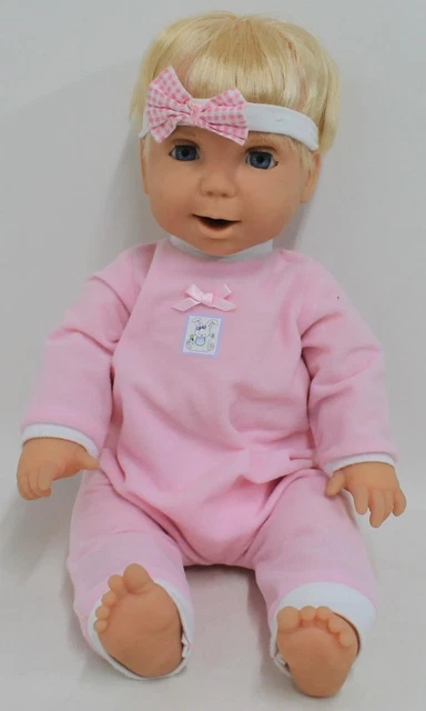 MATTEL VINTAGE 2000 Miracle Moves Interactive 18" Realistic Baby Girl ...