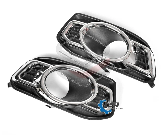 SET LH+RH FOG Light Bezel Cover Chrome For Ford Falcon FG Series 2 MKII ...