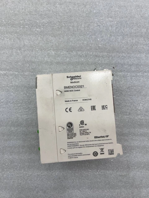 SCHNEIDER ELECTRIC MODICON BMENOC0321 M580 NOC Control EtherNet/IP EUR ...