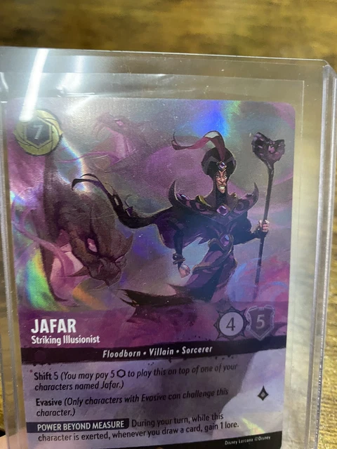 DISNEY LORCANA JAFAR Striking Illusionnist Into The Inklands 208/204 Enchanted FS EUR 221,50 ...