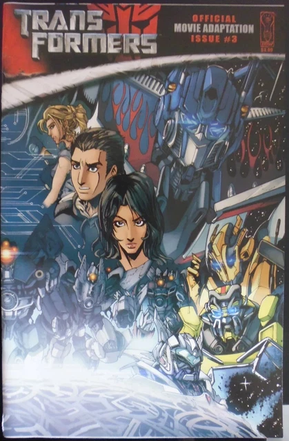 TRANSFORMERS : OFFICIAL Movie Adaptation Issue 3. Idw Comics. Nm EUR 5 ...