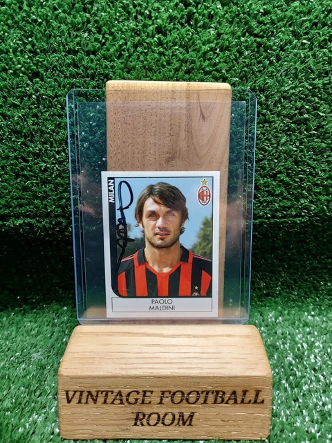 FIGURINA CALCIATORI PANINI 2005/06 Milan Maldini Autografata Rara 2006 Signed EUR 19,90 ...