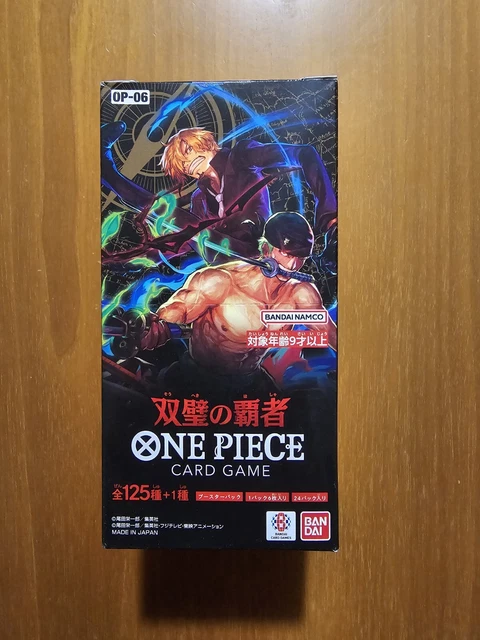 BOX ONE PIECE Card Game OP-06 Wings of the Captain - JAP EUR 76,90 ...