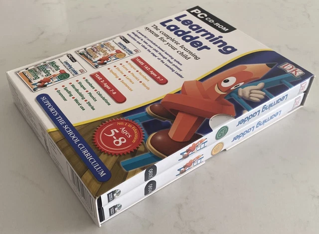 LEARNING LADDER - Years 1, 2 & 3 Maths, Reading & Writing - CD-ROM for ...