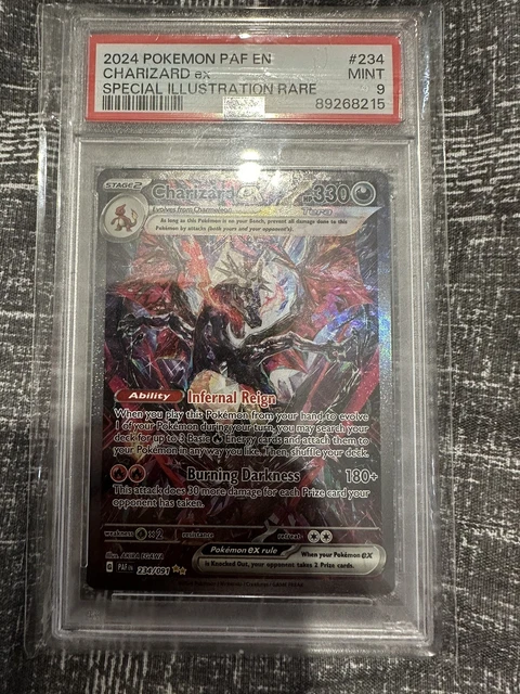 POKÉMON TCG CHARIZARD ex Scarlet & Violet: Paldean Fates 234/091 Holo ...