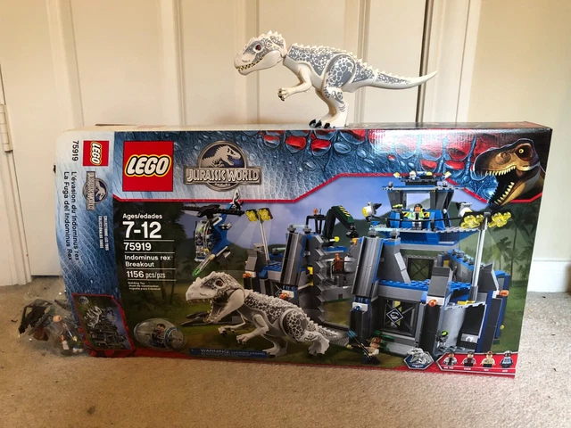 LEGO JURASSIC WORLD 2015 Indominus Rex Breakout Set EUR 147,52 ...