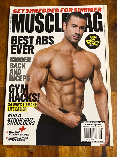 MUSCLEMAG BODYBUILDING MUSCLE magazine ALEXANDRE M. CARNEIRO 6-14 £12. ...