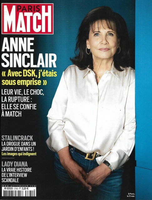 PARIS MATCH N°3760 27/05/2021 Anne Sinclair/ Lady Diana/ Picasso ...