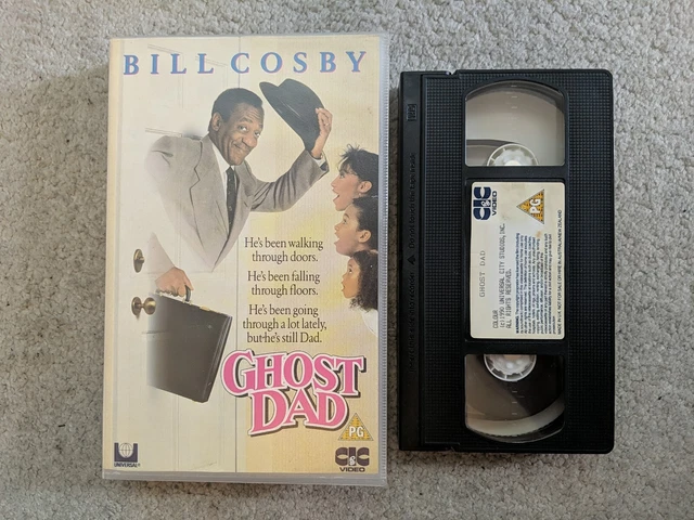 GHOST DAD VHS Video Big Box Ex Rental £3.50 - PicClick UK