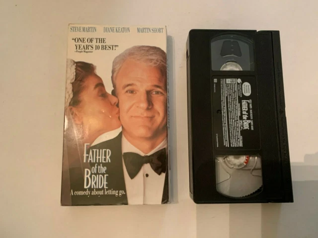 1991 FATHER OF The Bride VHS Video Tape Steve Martin £9.34 - PicClick UK