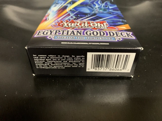 YU-GI-OH! EGYPTIAN GOD Deck - OBELISK THE TORMENTOR - Yugioh TCG 1st Edition NEW $14.99 - PicClick