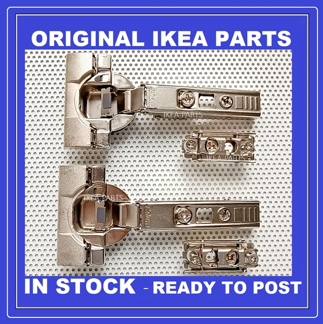 IKEA UTRUSTA HINGES soft close 110 angle 805.248.82 new ORIGINAL pack ...