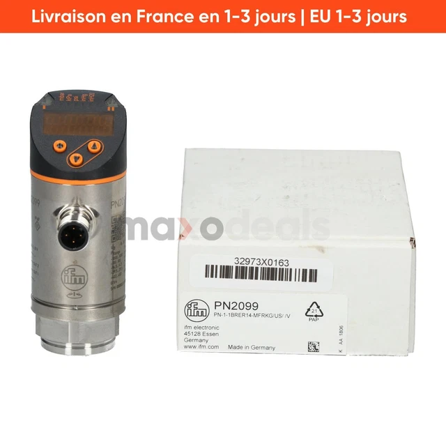 IFM PN2099 PRESSURE Sensor With Display New NFP EUR 299,95 - PicClick FR
