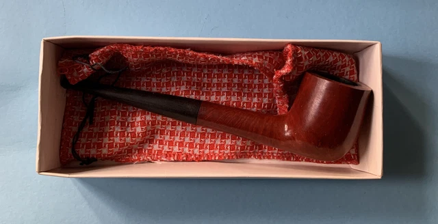 VINTAGE MOCKBA WOODEN Russian Tobacco Smoking Pipe With Box (g) £89.99 ...