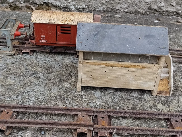 HORNBY O GAUGE Signal Box Railway model Clockwork Tri-ang Meccano £1.99 ...