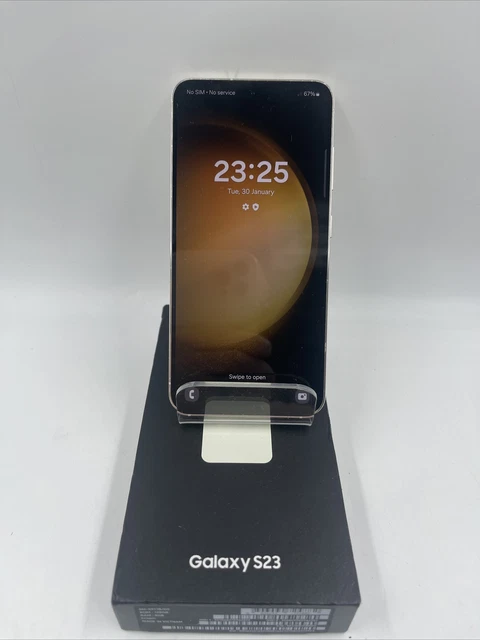 SAMSUNG GALAXY S23 SM-S911B/DS - 128GB - Cream (Unlocked) Grade A £329. ...