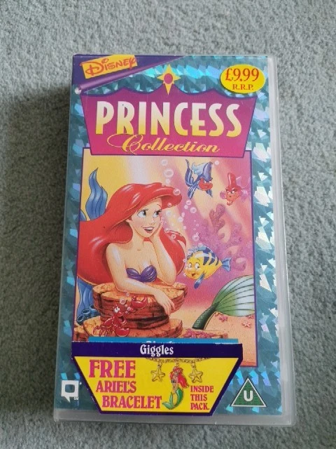 DISNEY PRINCESS COLLECTION Ariel Vhs Tape £1.75 - PicClick UK