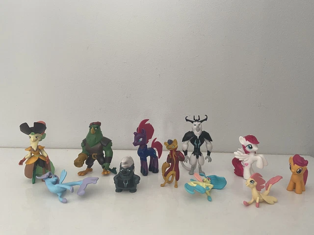 MY LITTLE PONY The Movie Figures Capper Storm King Grubber Captain ...