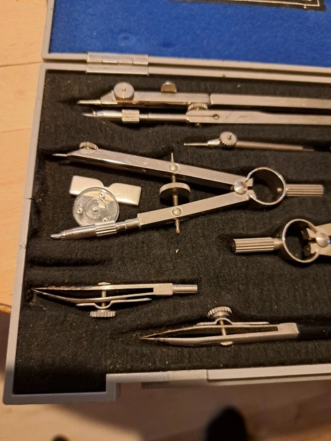 BOÎTE DE COMPAS ancienne Essel Serie 4 EUR 27,00 - PicClick FR