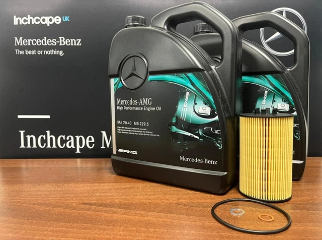 GENUINE MERCEDES-BENZ W204 C Class AMG C63 Engine OM156 Service A Kit ...