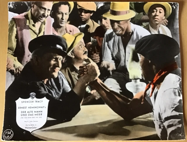 ERNEST HEMINGWAY DER ALTE MANN UND DAS MEER Spencer Tracy Aushangfoto ...