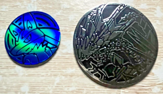 POKEMON LUCARIO + Eternatus Coins Tcg $9.95 - PicClick AU