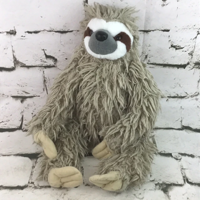 WILD REPUBLIC THREE-TOED Sloth Plush Realistic Stuffed Animal Soft ...