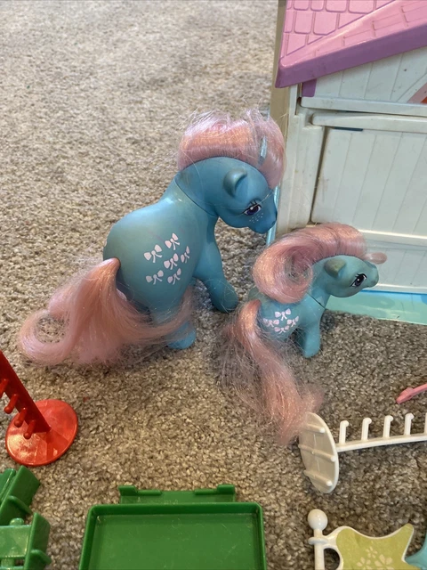 G1 MY LITTLE Pony SHOW STABLE with Ponies & Accessories Vintage 1983 ...