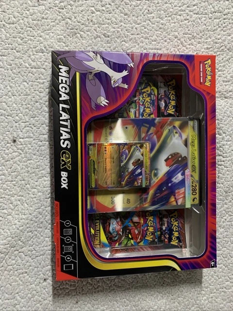 POKEMON TCG Mega Evolution Mega Latias EX Box Sealed Box $62.95 ...
