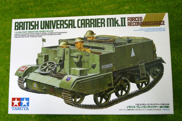 TAMIYA BRITISH UNIVERSAL CARRIER MKII Forced Recon. 1/35 Scale Kit ... TAMIYA BRITISH UNIVERSAL CARRIER MKII Forced Recon. 1/35 Scale Kit ...