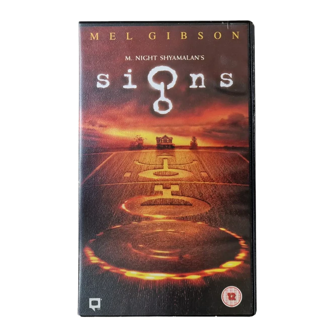 VHS MOVIE SIGNS Thriller Video Cassette Mel Gibson Vintage £14.74 ...