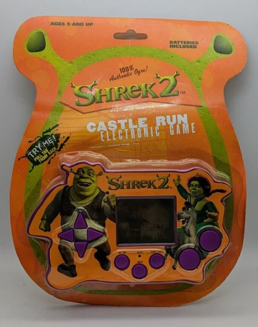 DREAMWORKS SHREK 2 Castle Run Electronic Game Battery Game Techno ...