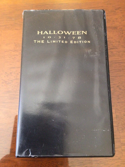 RARE HALLOWEEN 10-31-1978 Limited Edition Orange VHS Box Set Horror ...