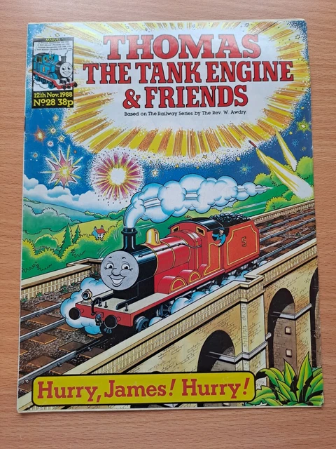 THOMAS THE TANK Engine And Friends Marvel Magazine Comic Issue No.28 ...