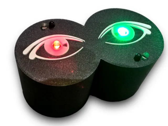 PARANORMAL YES NO red green decision box detector infra red device ...