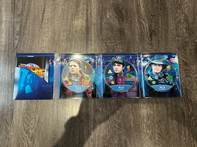 BACK TO THE Future Trilogy Box Set Blu-ray 2010 Michael Fox £9.99 ...