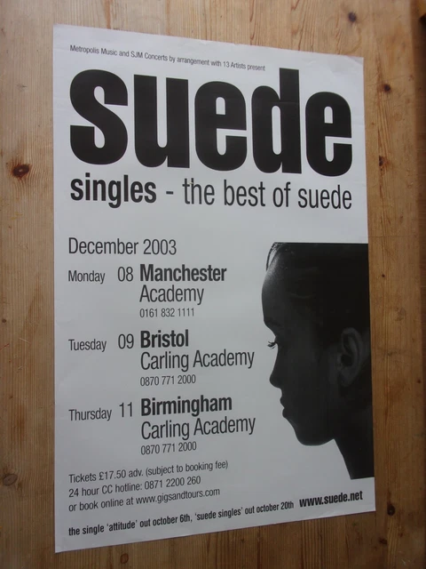 ORIGINAL CONCERT POSTERS From Manchester Venues £15.00 - PicClick UK